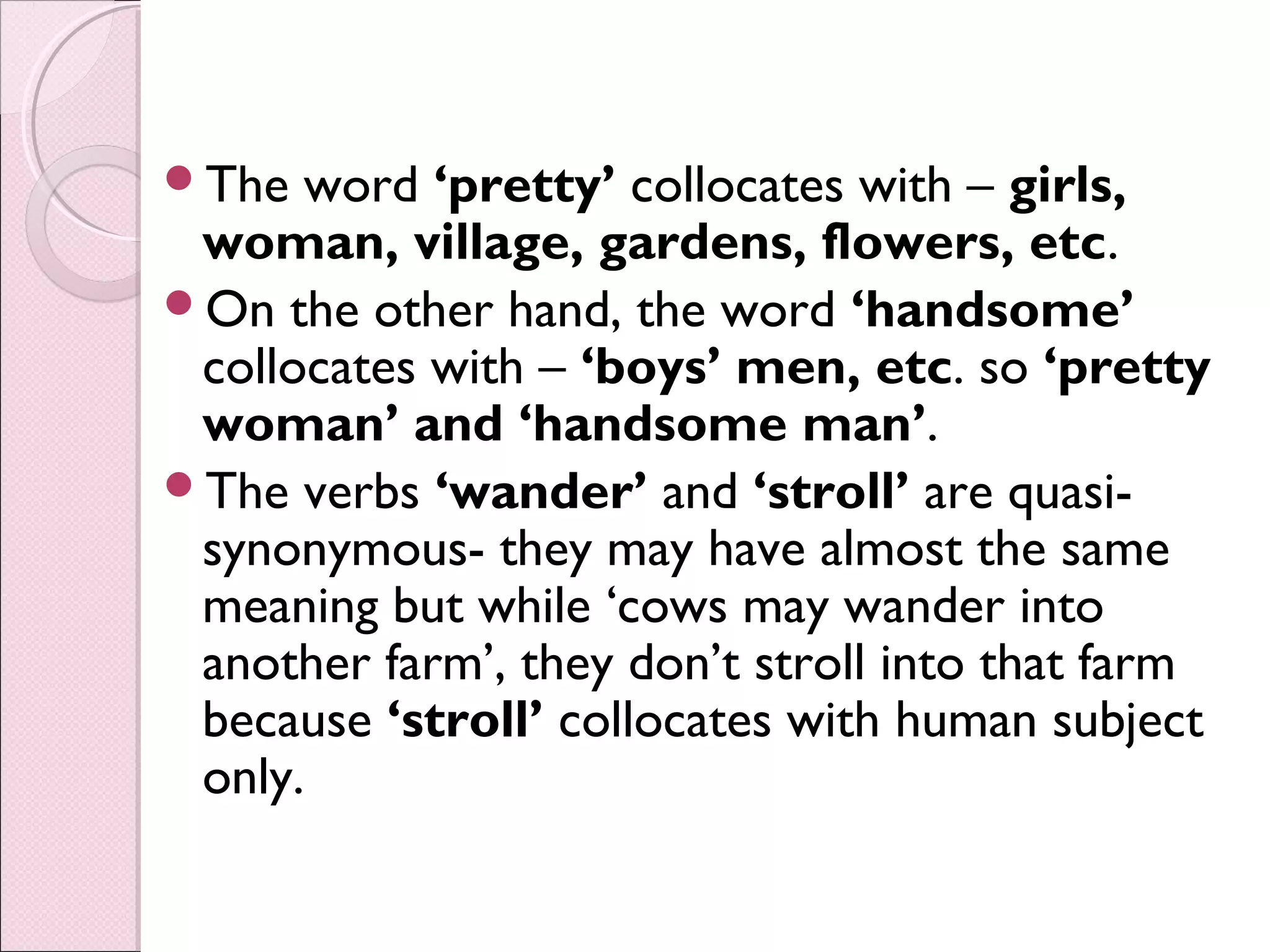 Semantics: Seven types of meaning | PPT