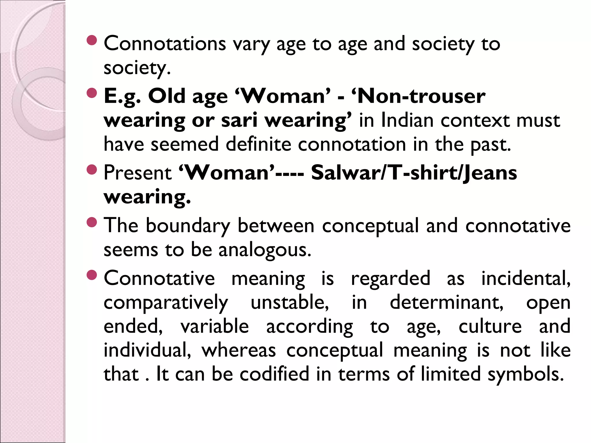 Semantics: Seven types of meaning | PPT