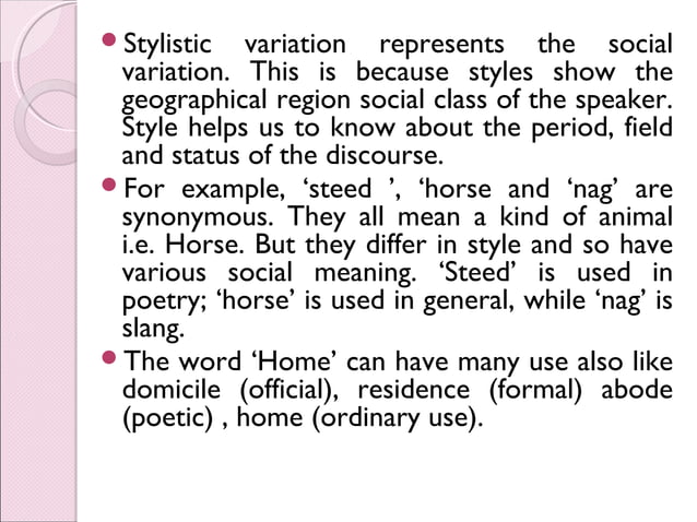 Semantics: Seven types of meaning | PPT