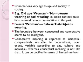 Semantics: Seven types of meaning | PPT
