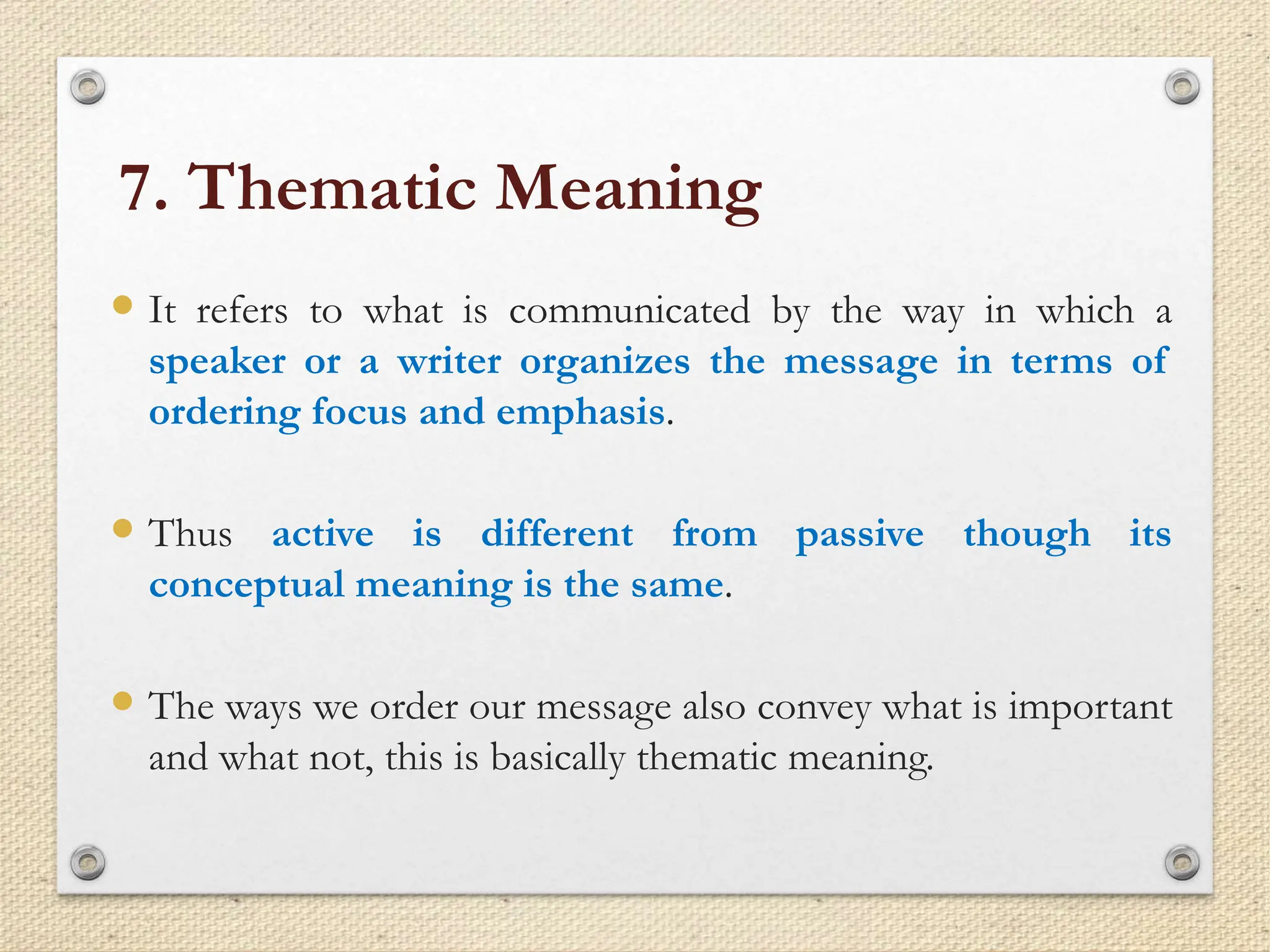 Seven types of meaning- A topic of semantics.ppt