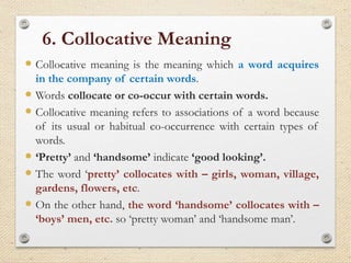 Seven types of meaning- A topic of semantics.ppt