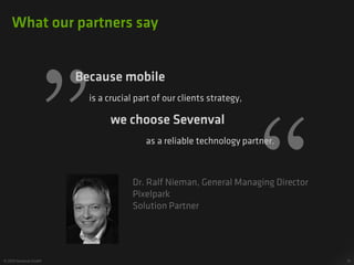 Sevenval - handle the (mobile) fragmentation | PPT