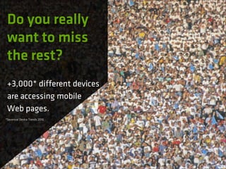 Sevenval - handle the (mobile) fragmentation | PPT