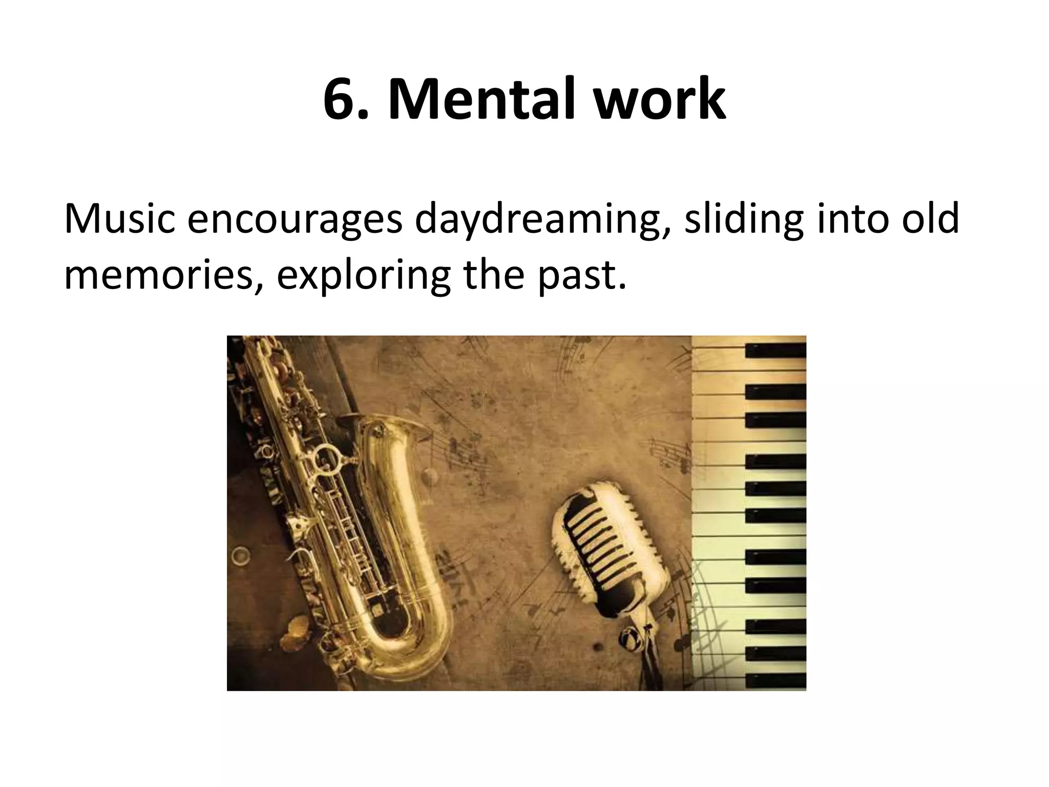 Seven ways music influences mood | PPT