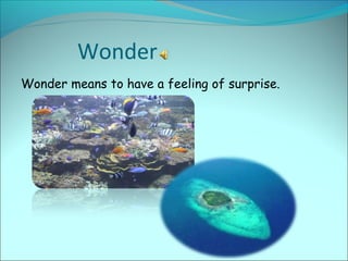 Seven wonder of the Underwater world by muhammad ahad butt | PPT