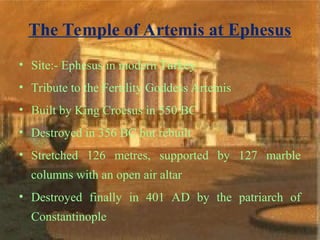 The Seven Wonders of the Ancient World.PPT