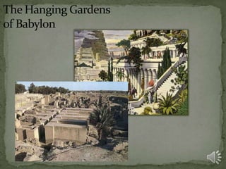 Seven wonders of the ancient world with voice | PPT