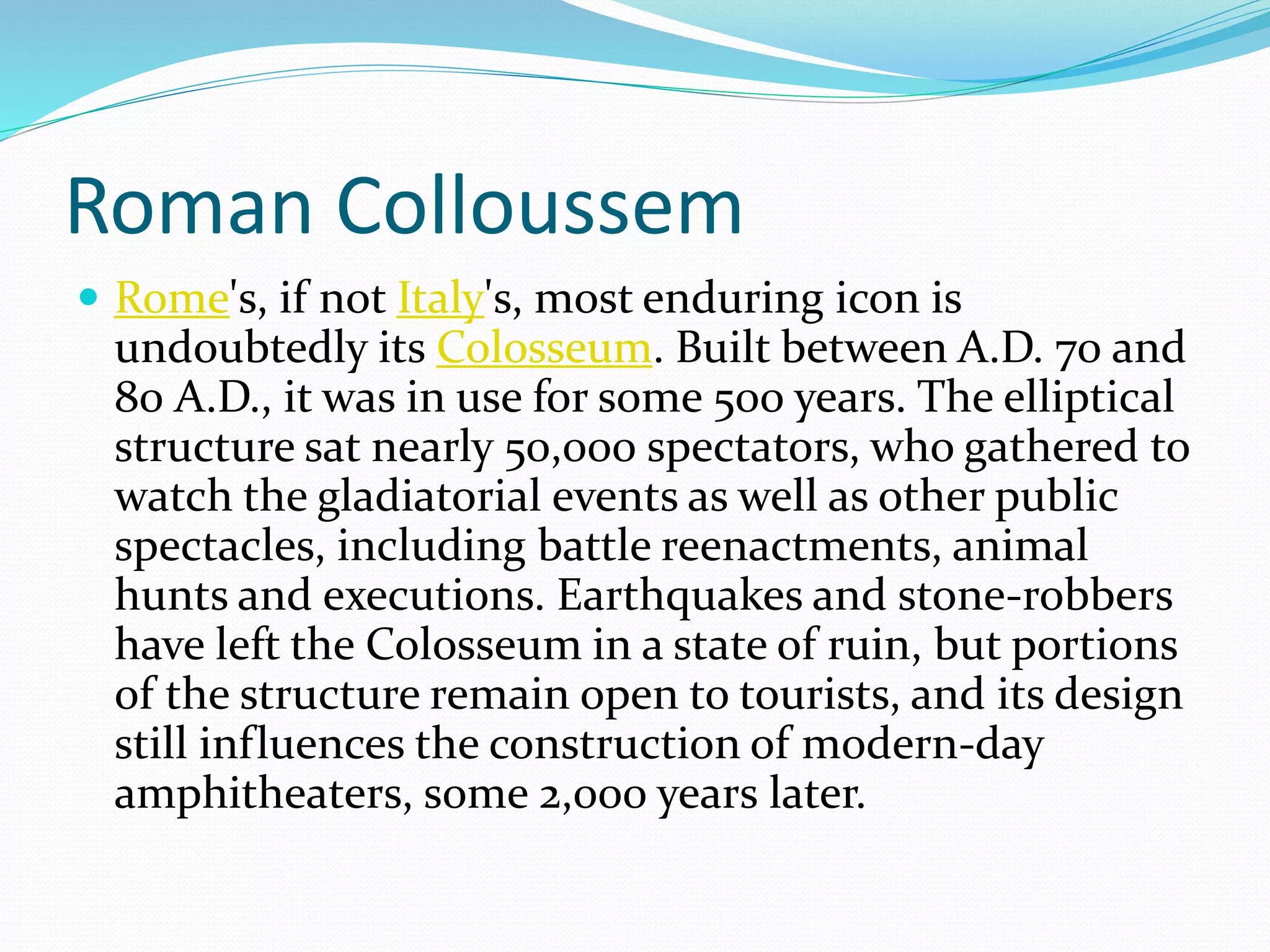 Seven wonders of the world | PPTX