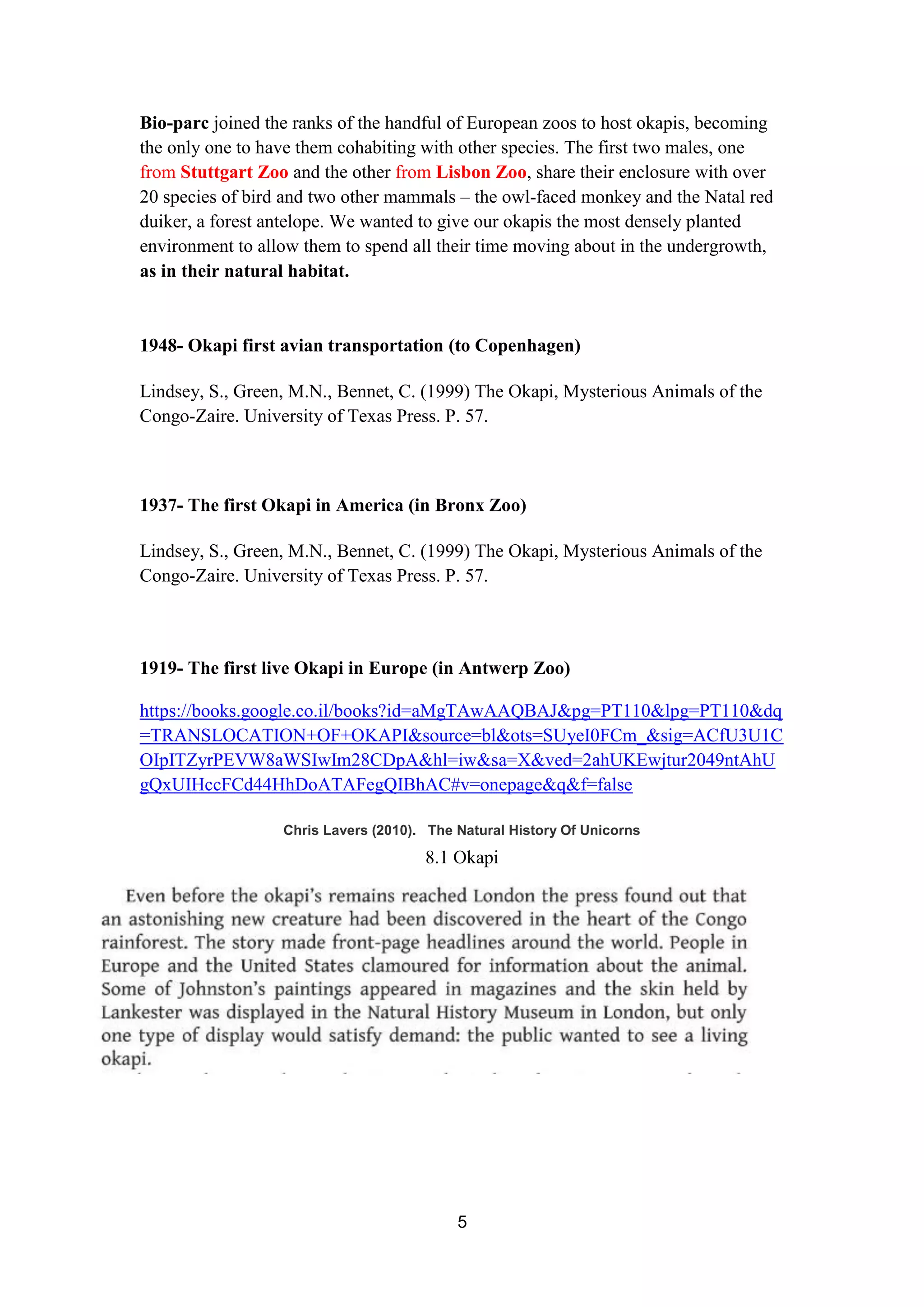 Sever okapi translocations-rev. 2021 | PDF