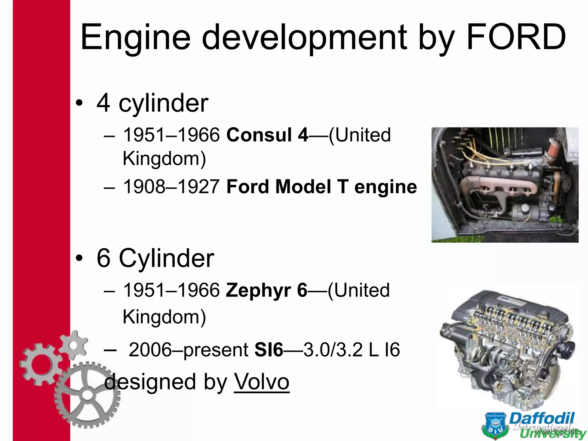 Mechanical Engineering: Engine development in different ages | PPT