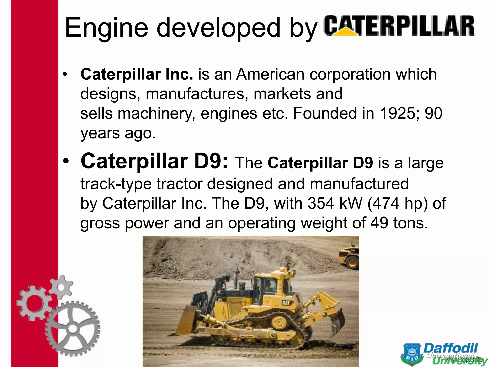 Mechanical Engineering: Engine development in different ages | PPT