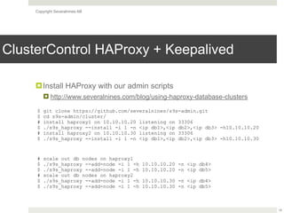 How To Set Up SQL Load Balancing with HAProxy - Slides | PDF | Computer Networking | Computing