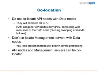 Severalnines Training: MySQL® Cluster - Part IX | PPT