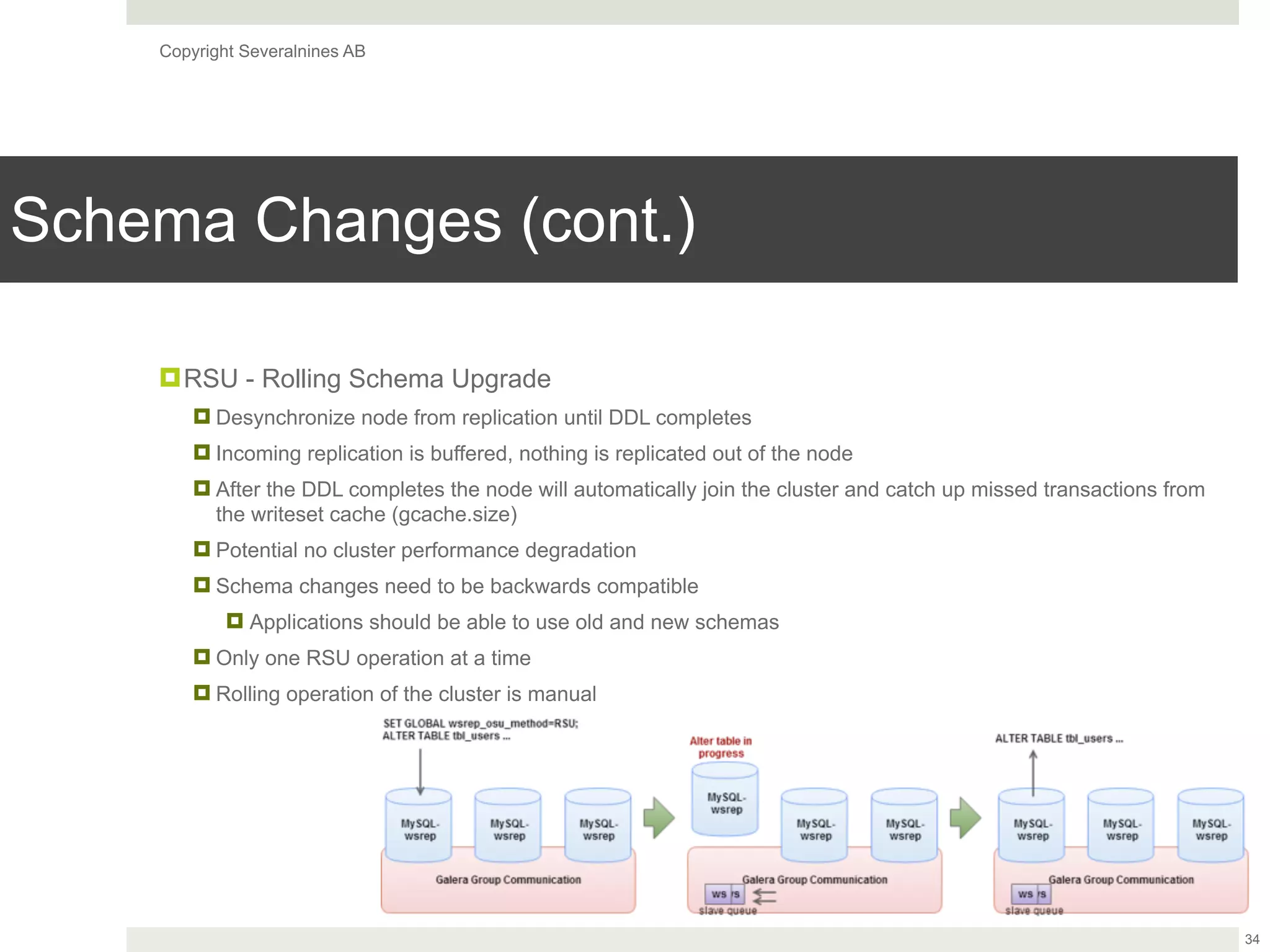 Galera Cluster for MySQL vs MySQL (NDB) Cluster: A High Level Comparison | PDF