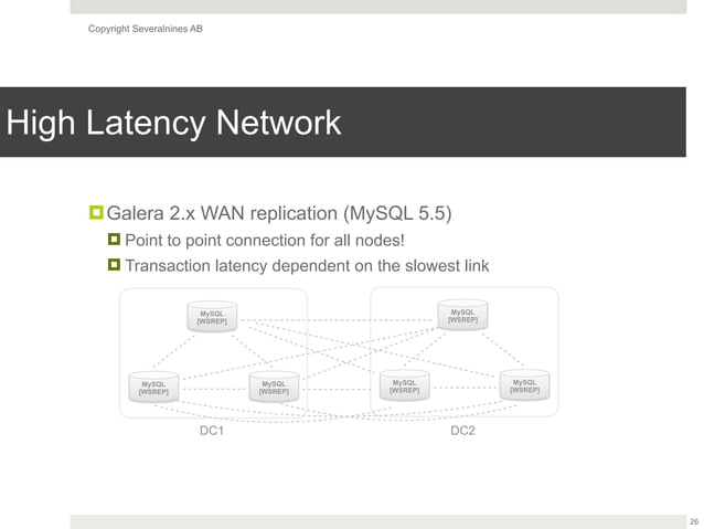 Galera Cluster for MySQL vs MySQL (NDB) Cluster: A High Level ...