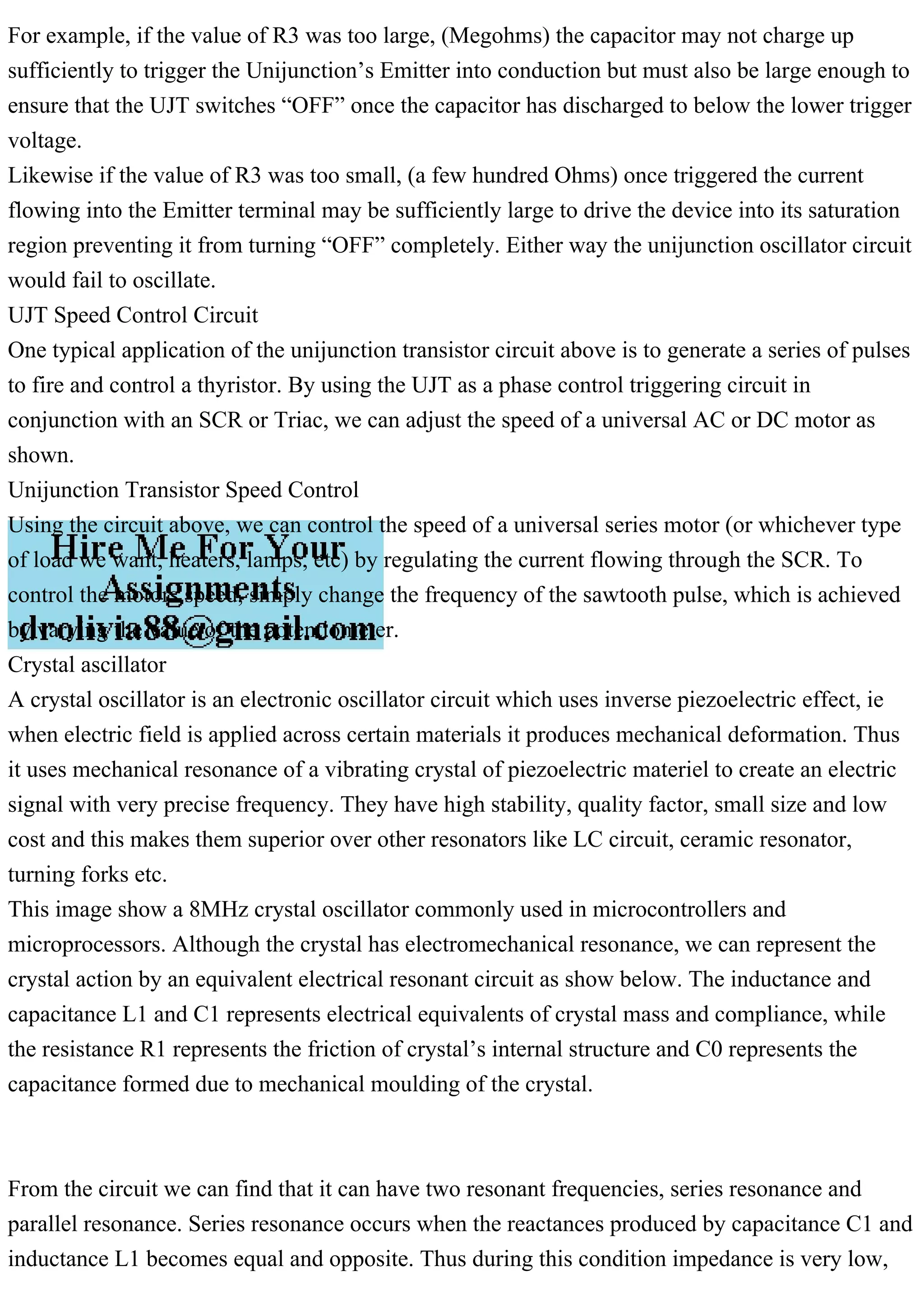 Several types of oscillators exist. In your own words, describeThe.pdf