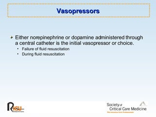 Severe Sepsis & Septic Shock | PPT