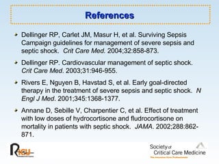 Severe Sepsis & Septic Shock | PPT
