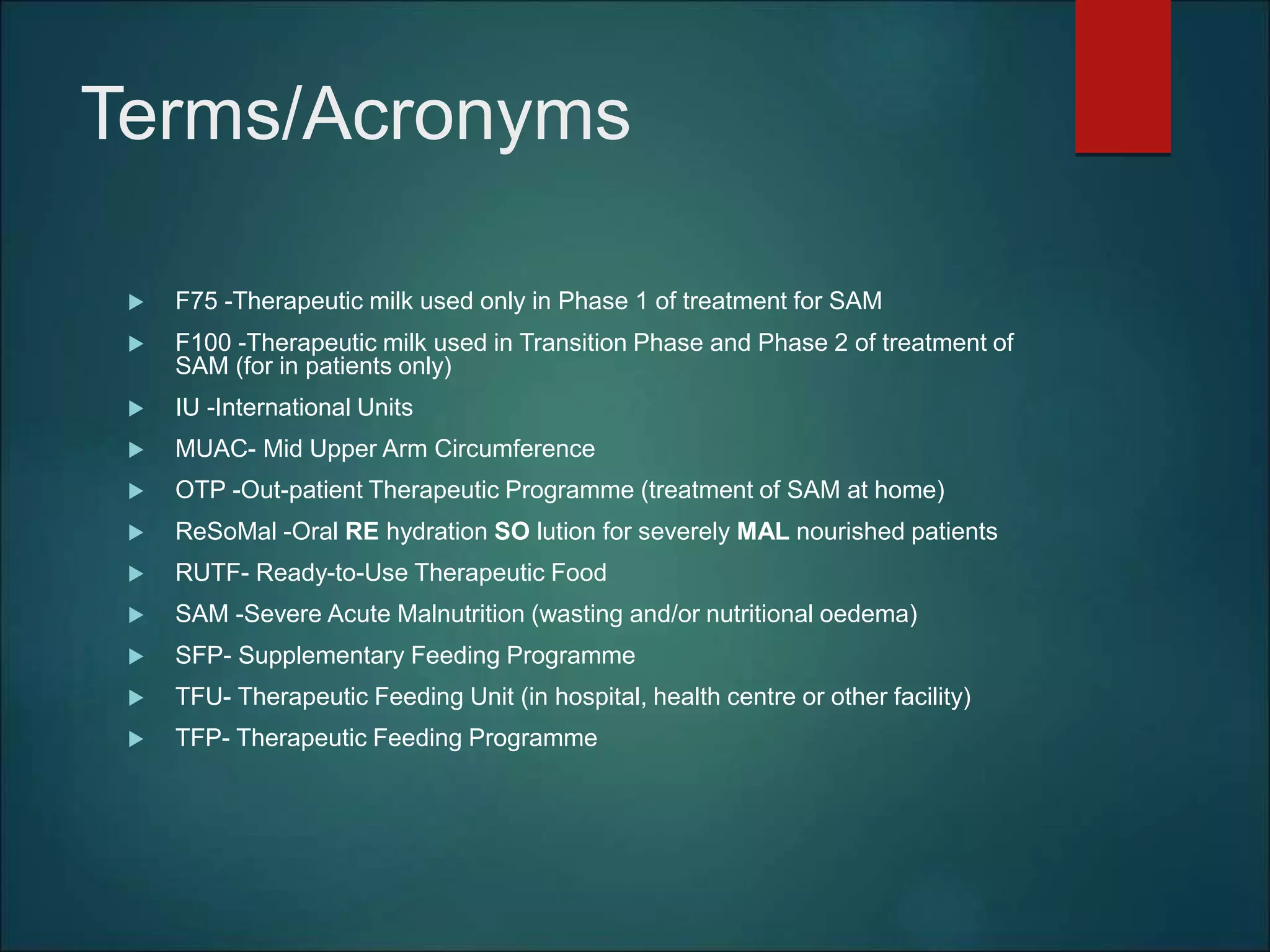 Severe Acute Malnutrition - Copy.ppt