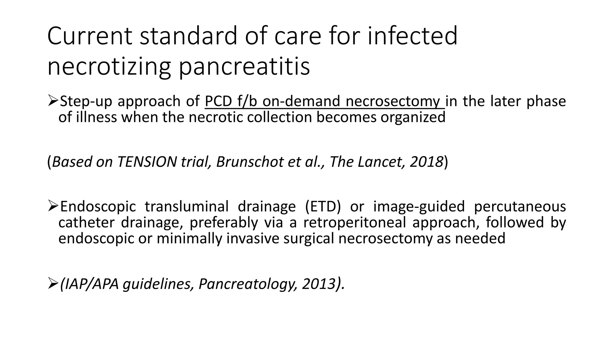SEVERE ACUTE PANCREATITIS PRESENTATION 2020 | PPTX