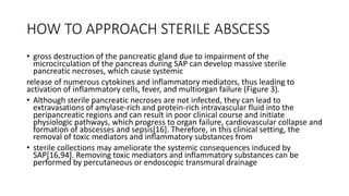 SEVERE ACUTE PANCREATITIS PRESENTATION 2020 | PPT