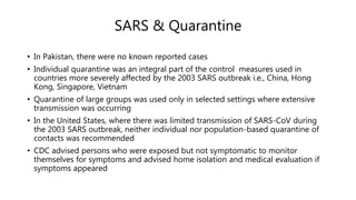 Severe acute respiratory syndrome (sars) | PPTX
