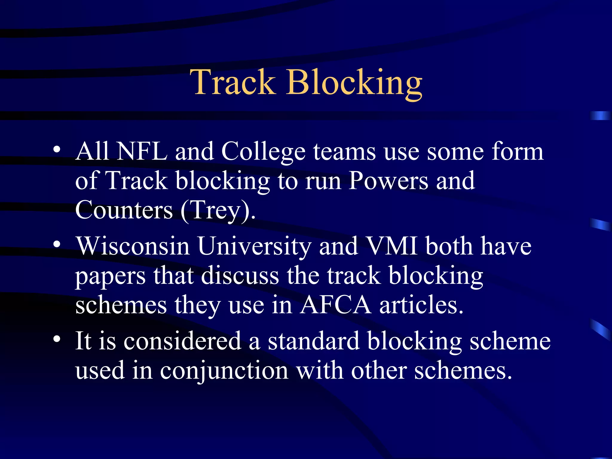 Severe Angle Blocking By Jack Gregory | PPT