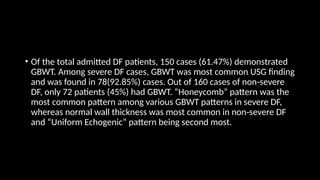 severe dengue fever honey coomb pattern.pptx