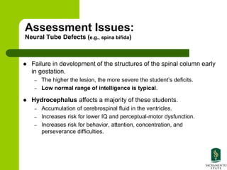 Assessment of children who are severely orthopedically impaired | PPT