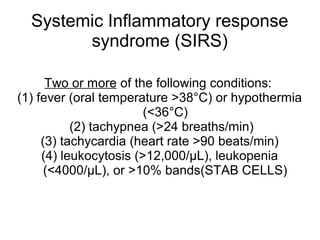 Severe sepsis and septic shock | PPT | Heart and Cardiovascular ...