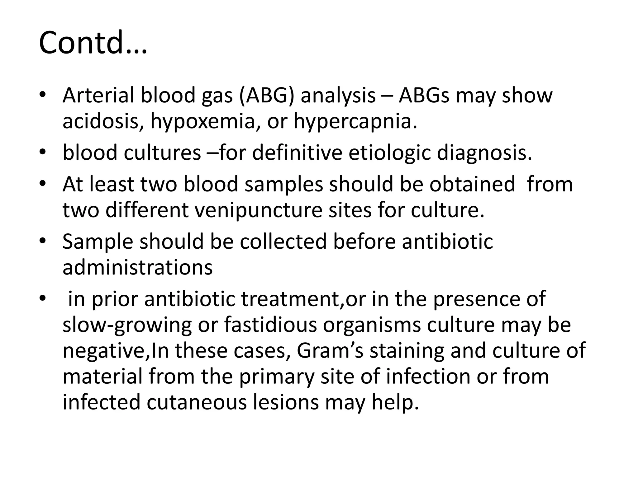 Severe sepsis and septic shock :evaluation and management | PPTX