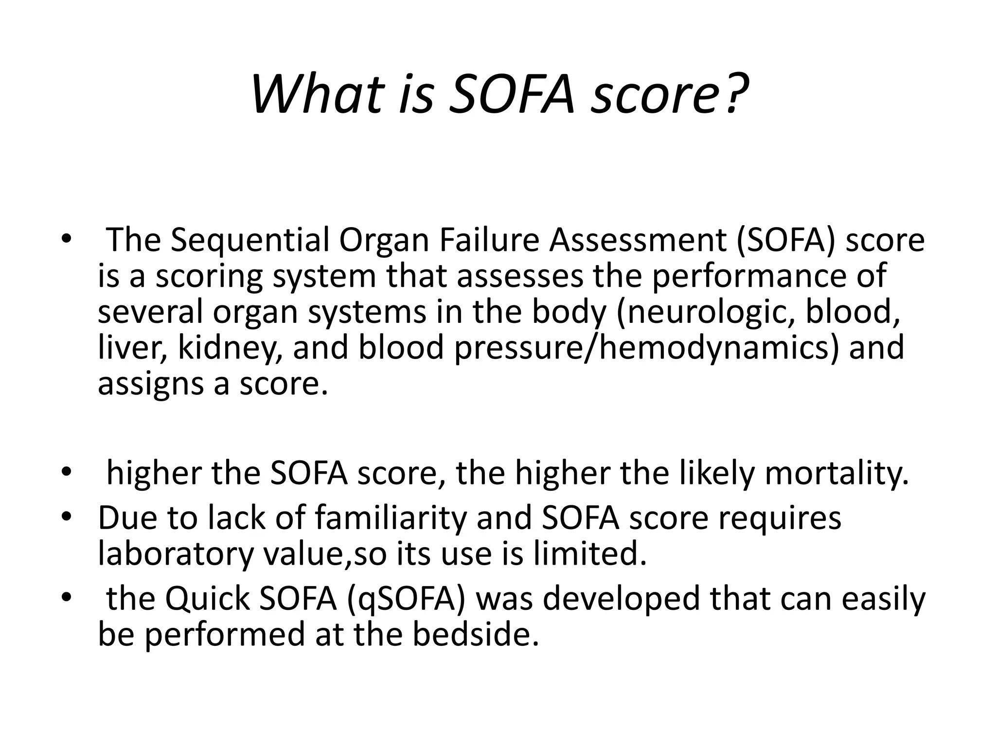 Severe sepsis and septic shock :evaluation and management | PPTX