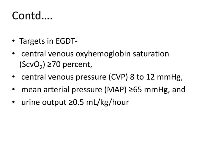 Severe sepsis and septic shock :evaluation and management | PPTX
