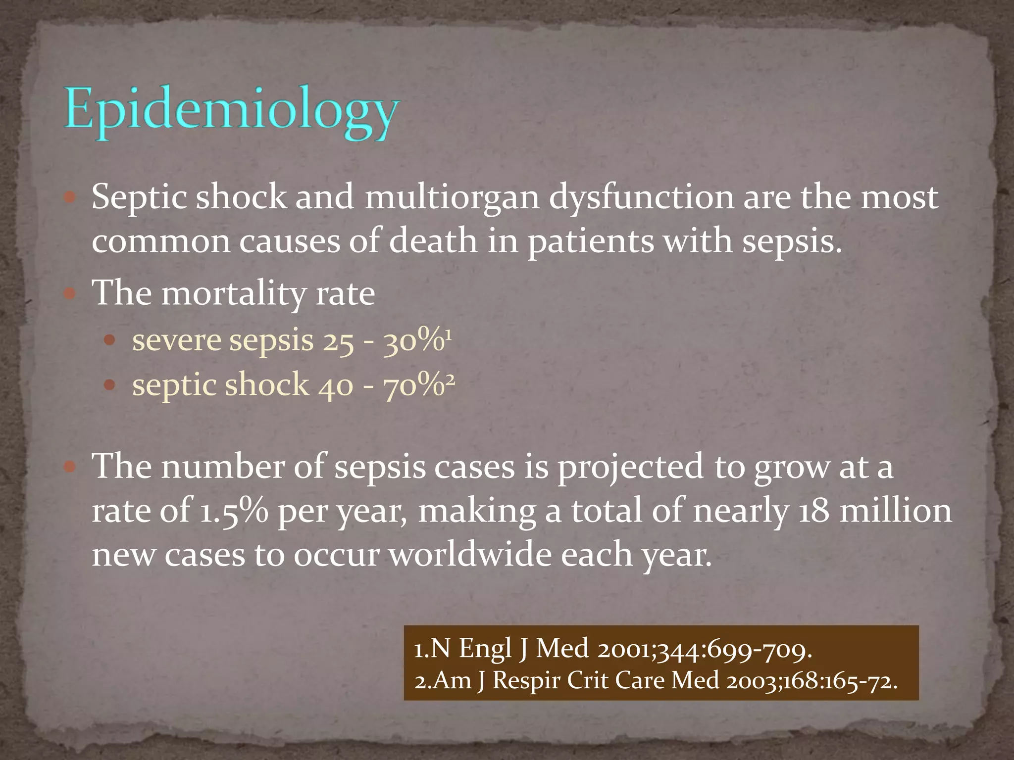 Severe Sepsis And Septic Shock | PDF
