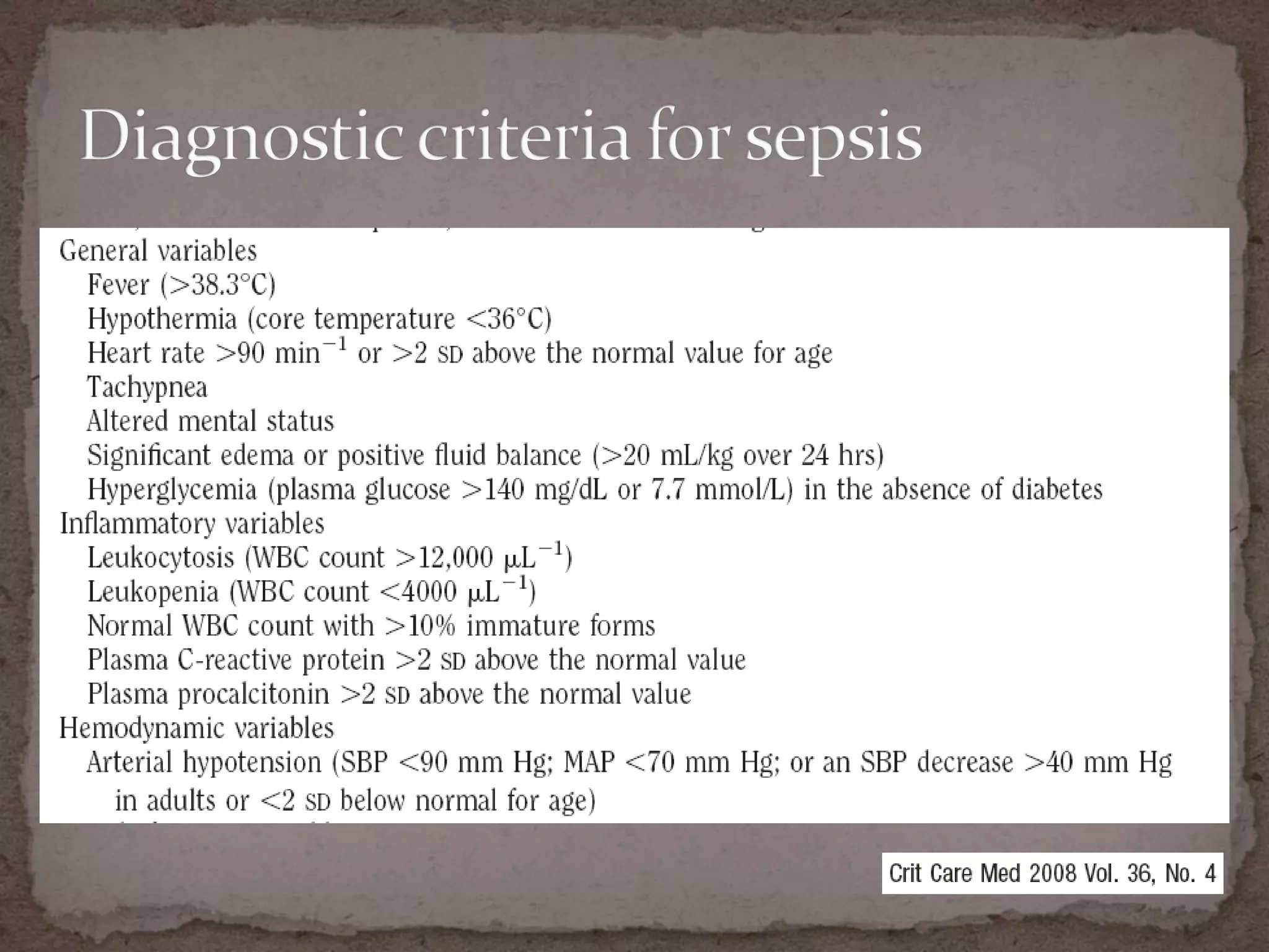 Severe Sepsis And Septic Shock | PDF