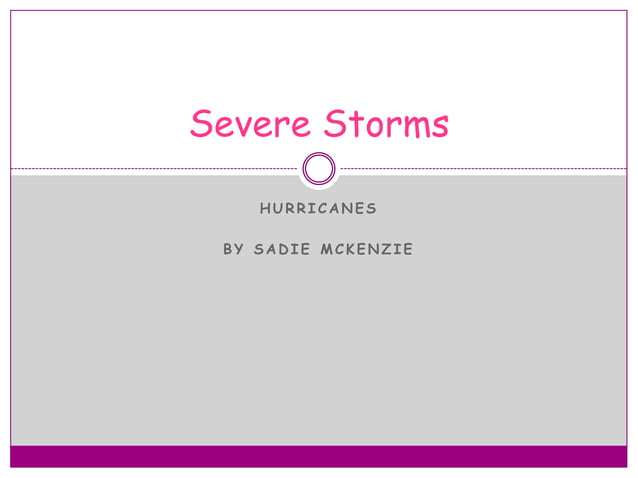 Severe Storms | PPT