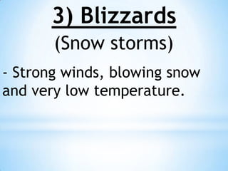 Severe storms | PPTX