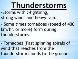 Severe storms | PPTX