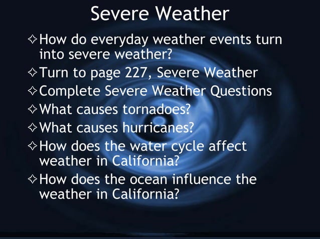 Severe Weather Investigation 5-2 | PPT