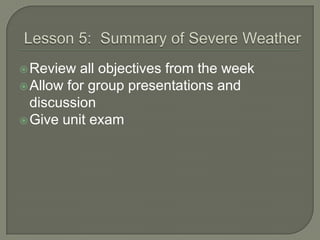Severe Weather and its Impact | PPTX
