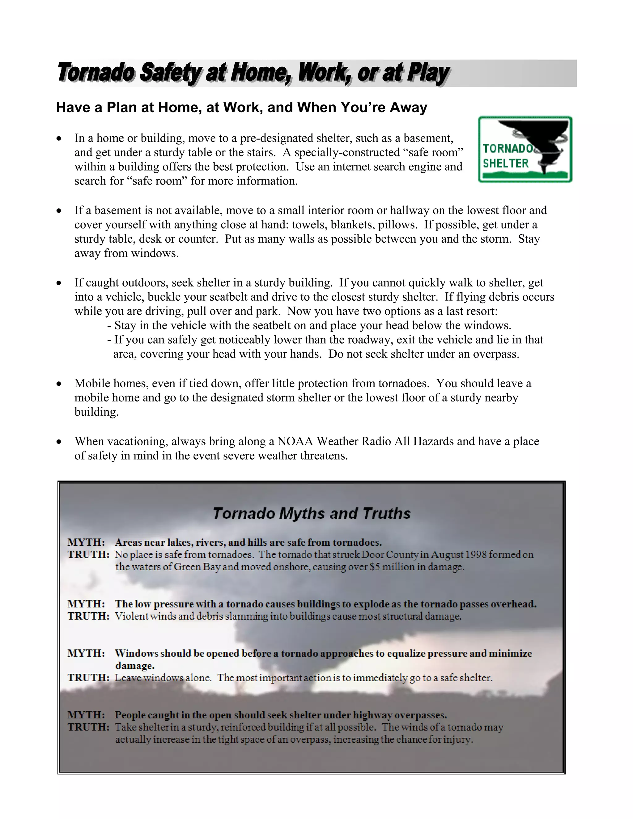 Severe Weather Brochure | PDF