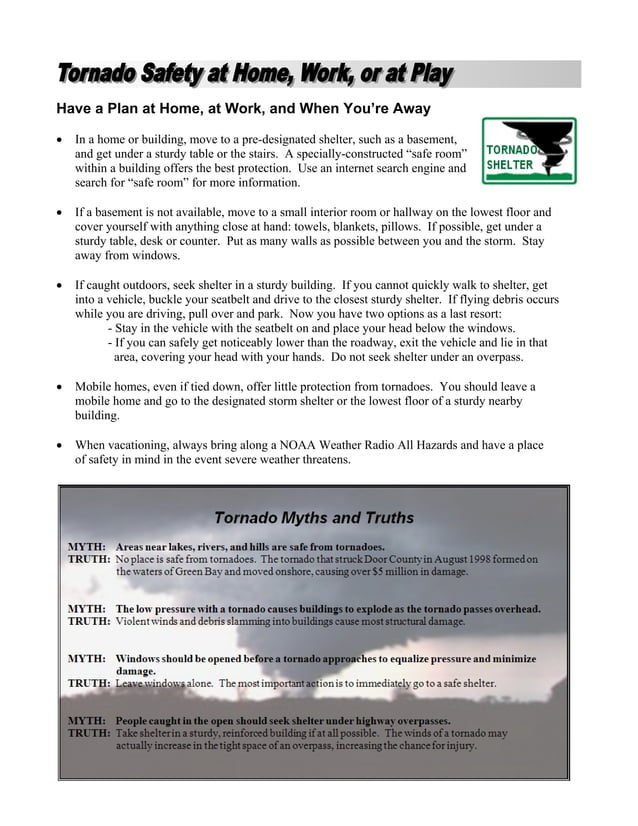 Severe Weather Brochure | PDF