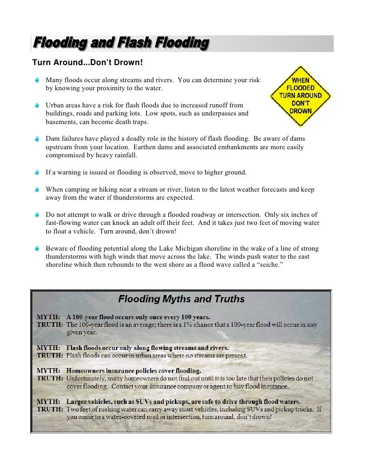 Severe Weather Brochure