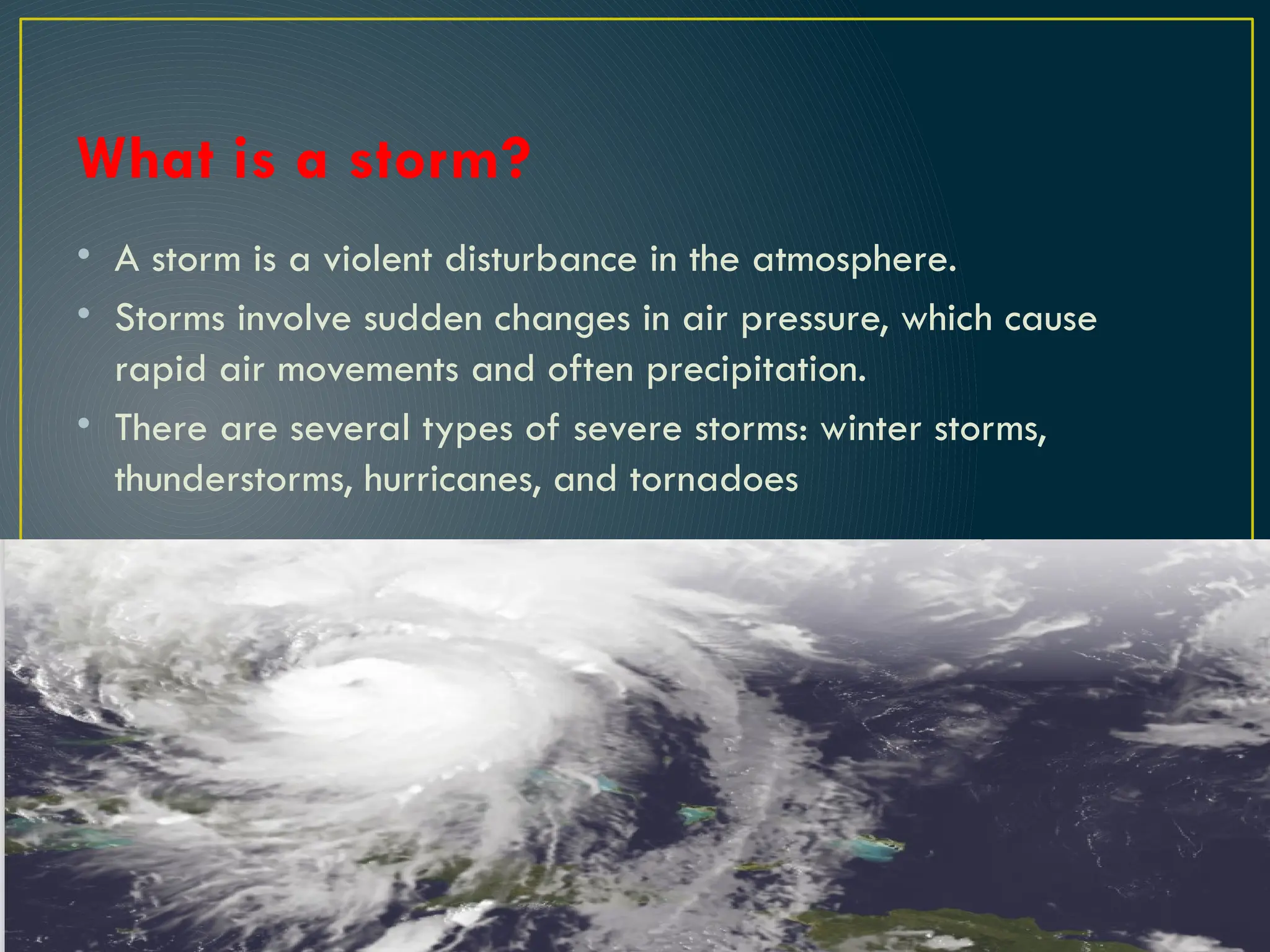 SEVERE weather & floods power point slides | PPTX