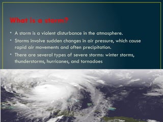 SEVERE weather & floods power point slides | PPTX