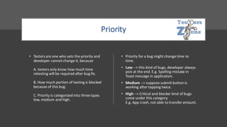 Severity and Priority | PDF