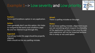 Severity and Priority | PDF