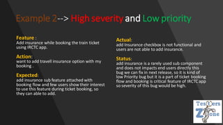 Severity and Priority | PDF