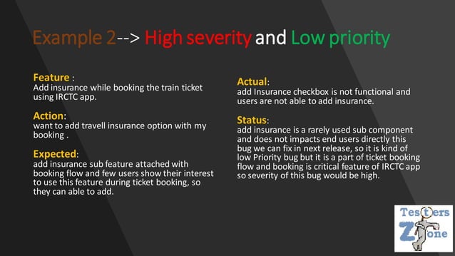 Severity and Priority | PDF | Technology & Computing